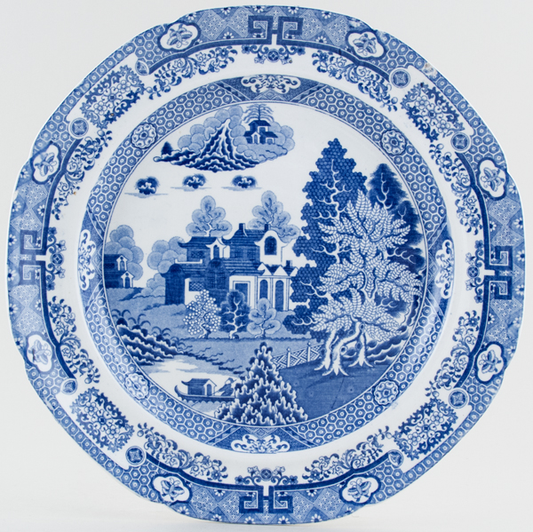 Antique plates willow pagoda pattern | Antiques Board